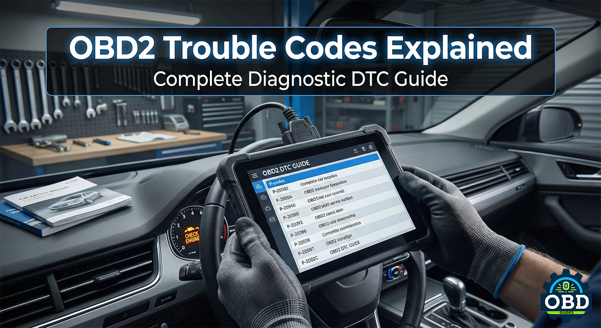 OBD2 Trouble Codes Explained – Complete Diagnostic DTC Guide - OBD Guides